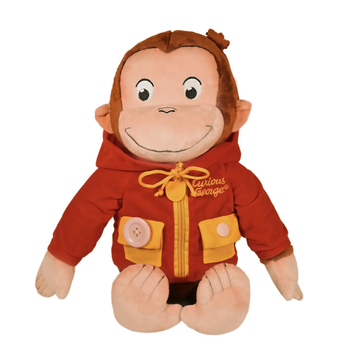 Curious George Learn To Dress Plush – Wicked Good Books | Silly Bunny