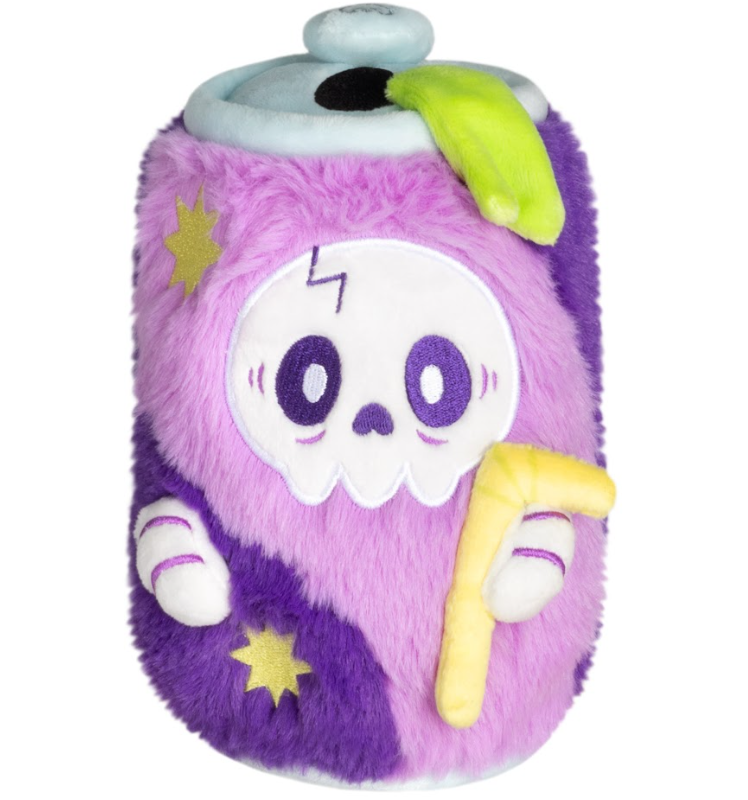 Squishable Alter Ego Energy Drink Reaper – Wicked Good Books | Silly Bunny