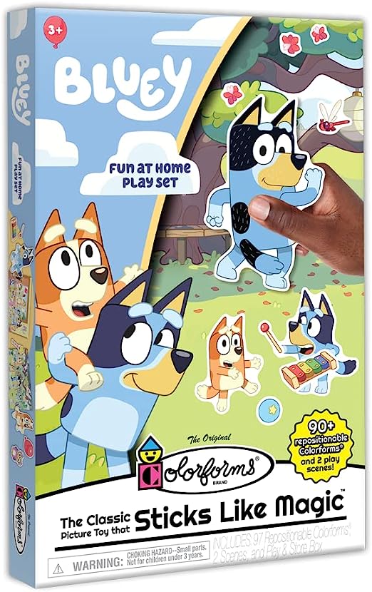 Colorforms Bluey – Wicked Good Books | Silly Bunny